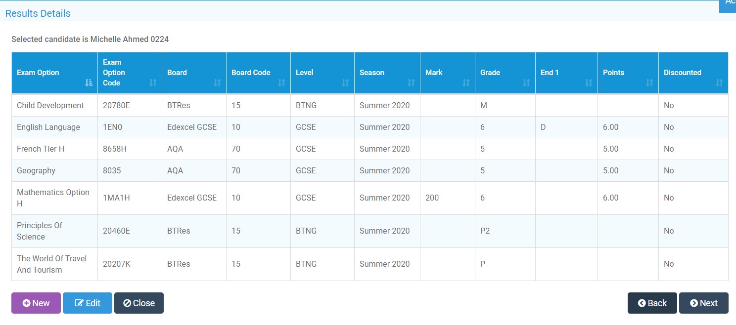 How to View, Edit and Add Exam Results – Bromcom
