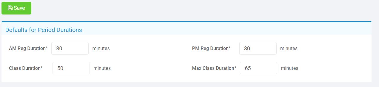 How to Create Timetable Defaults – Bromcom