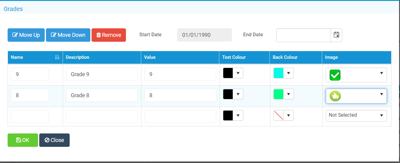 How to Create Grade Sets – Bromcom – Documentation Centre