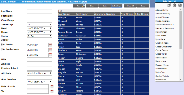 How to Bulk Assign Students to Groups – Bromcom – Documentation Centre