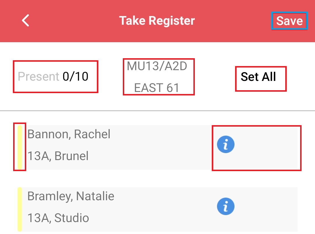 How To Take a Register using the Teacher App – Bromcom – Documentation ...