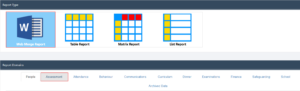 How to use Adhoc Reports to Create a Web Merge Report for Assessment ...