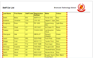 How to Create a Report Background – Bromcom – Documentation Centre