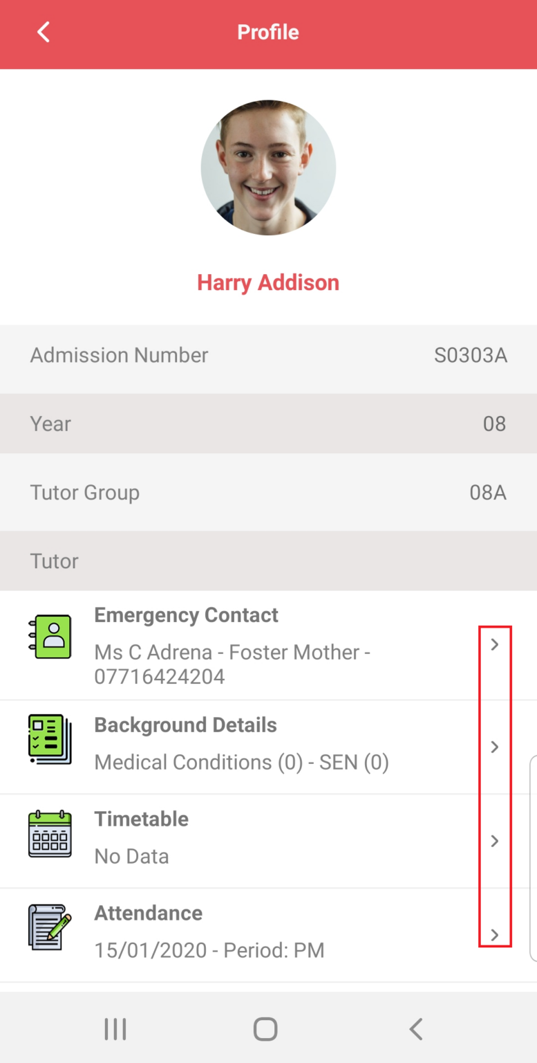 How To View Student or Group Details using the Teacher App – Bromcom ...