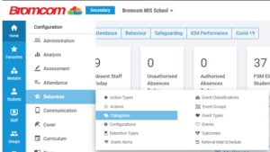 How to Create a New Category – Bromcom – Documentation Centre