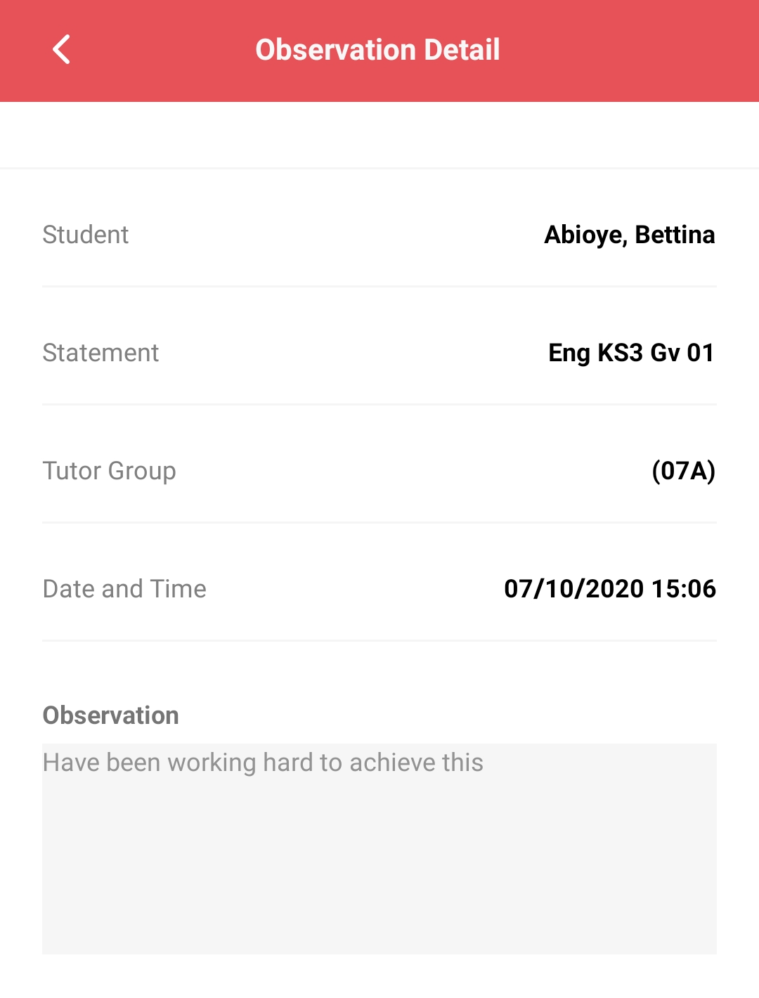 How To use Classwork Observation using the Teacher App – Bromcom ...