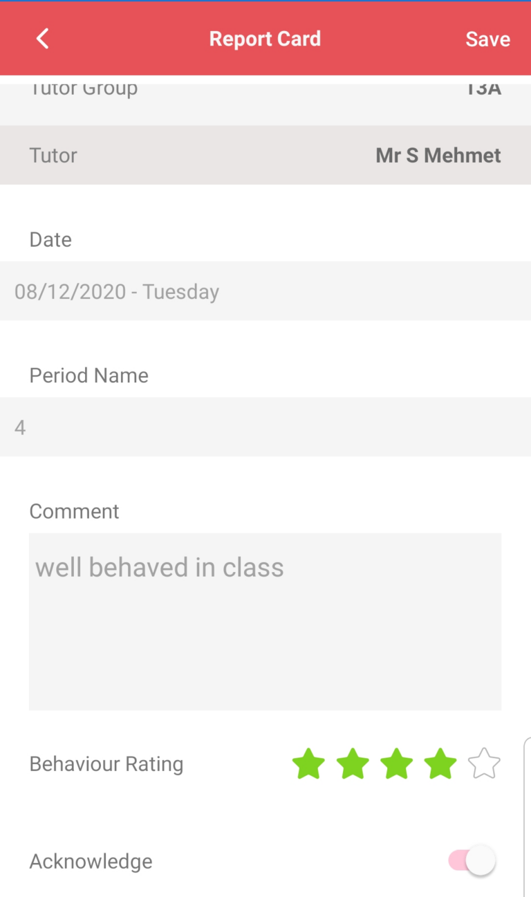 How To use the Report Card using the Teacher App – Bromcom ...