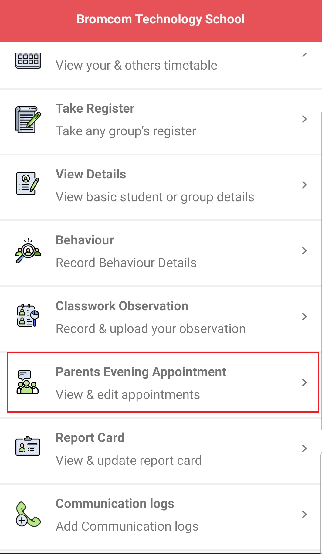 How To View and Edit Parents Evening Appointments using the Teacher App ...