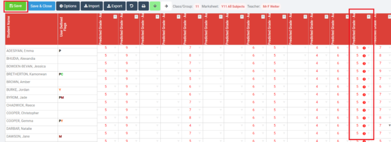 How to Import Assessment Data Using a Marksheet – Bromcom – Documentation Centre