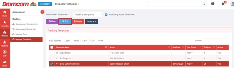 How to Add a Formula Column to a Marksheet – Bromcom – Documentation Centre