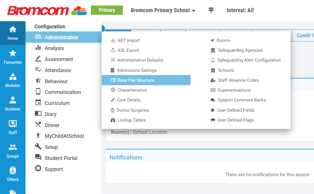How to Create/Edit and Update Base Pay Structures – Bromcom
