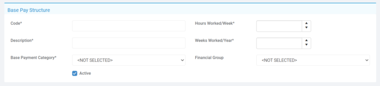 How to Create/Edit and Update Base Pay Structures – Bromcom ...