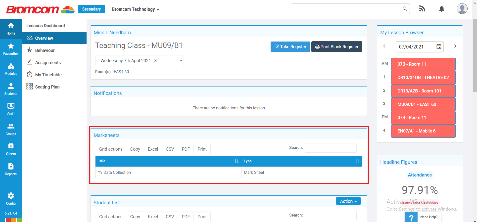 How to add Filters and Features on Assessment Marksheets – Bromcom – Documentation Centre