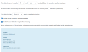 How to Schedule A Detention – Bromcom