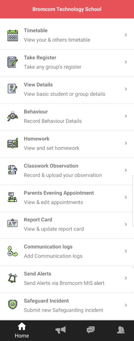 How To use the Teacher App – Bromcom – Documentation Centre