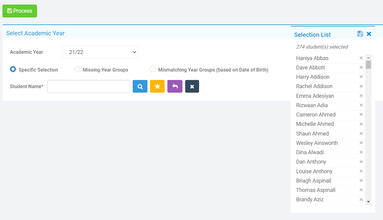 How to Assign Students to Year Groups – Bromcom