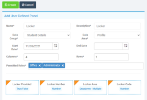 How to Add User Defined Panels – Bromcom – Documentation Centre