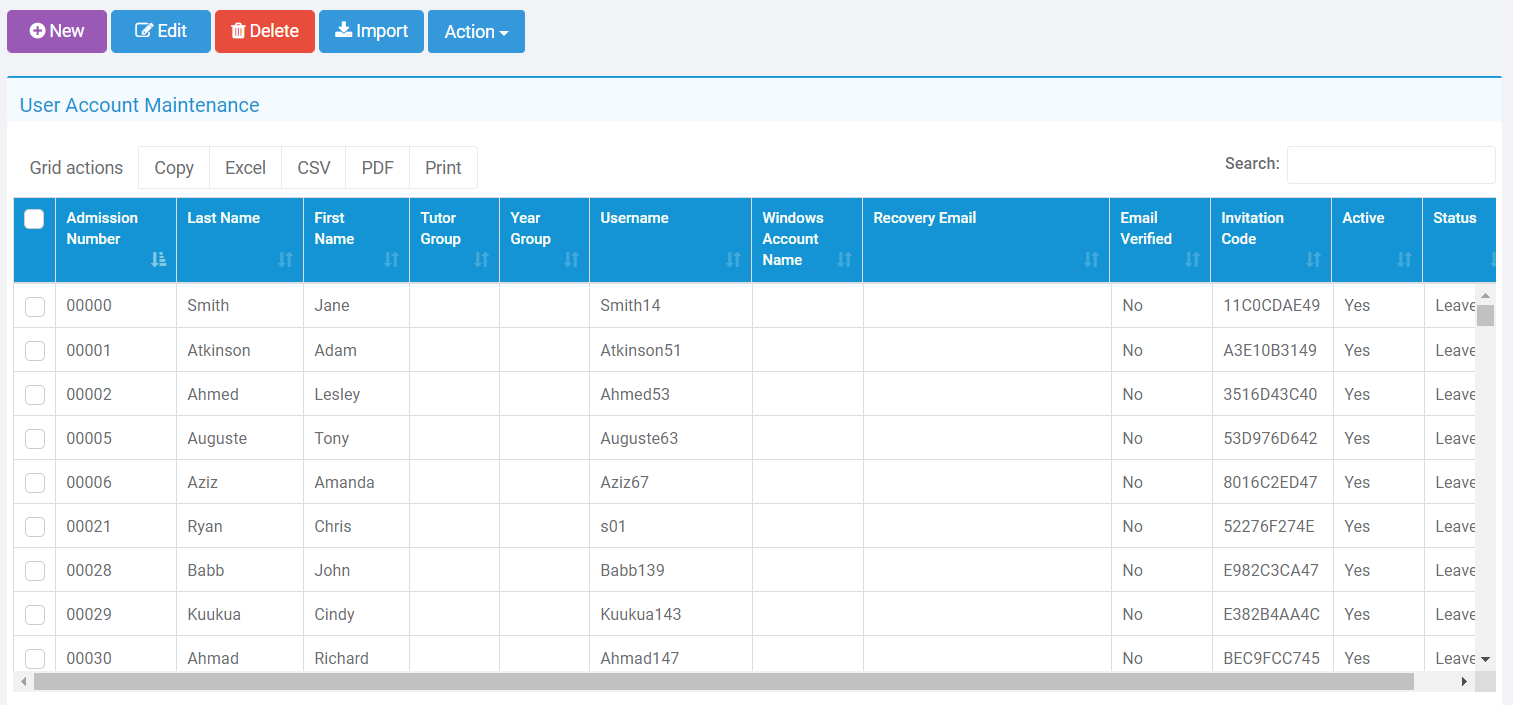 How to Manage Student Portal User Accounts – Bromcom – Documentation Centre
