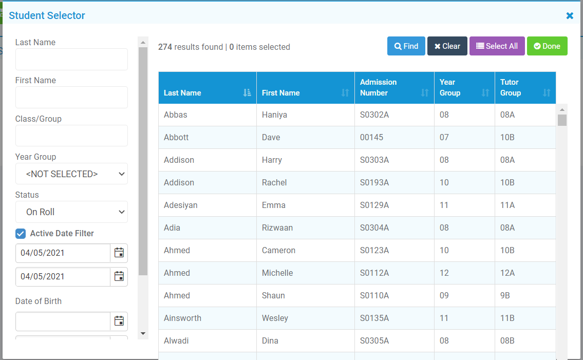 How to Assign Students to Year Groups – Bromcom