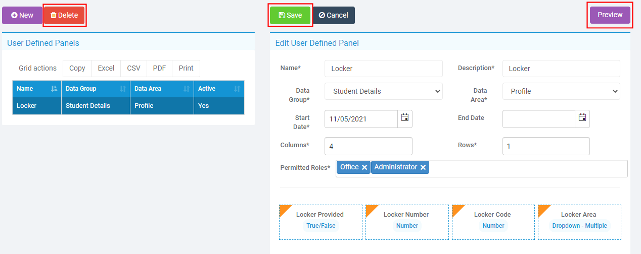 How to Add User Defined Panels – Bromcom – Documentation Centre