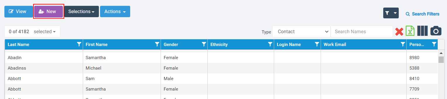 How To Add a New Contact via Others – Bromcom – Documentation Centre