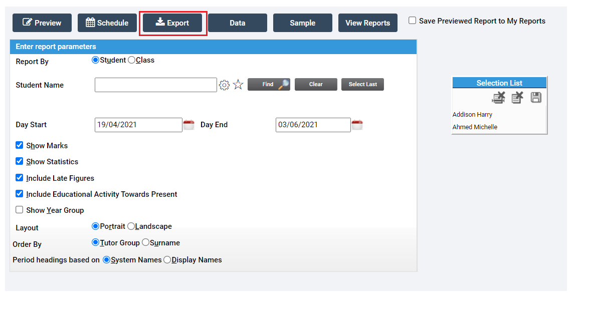How to Send Student Reports from the DMS – Bromcom – Documentation Centre