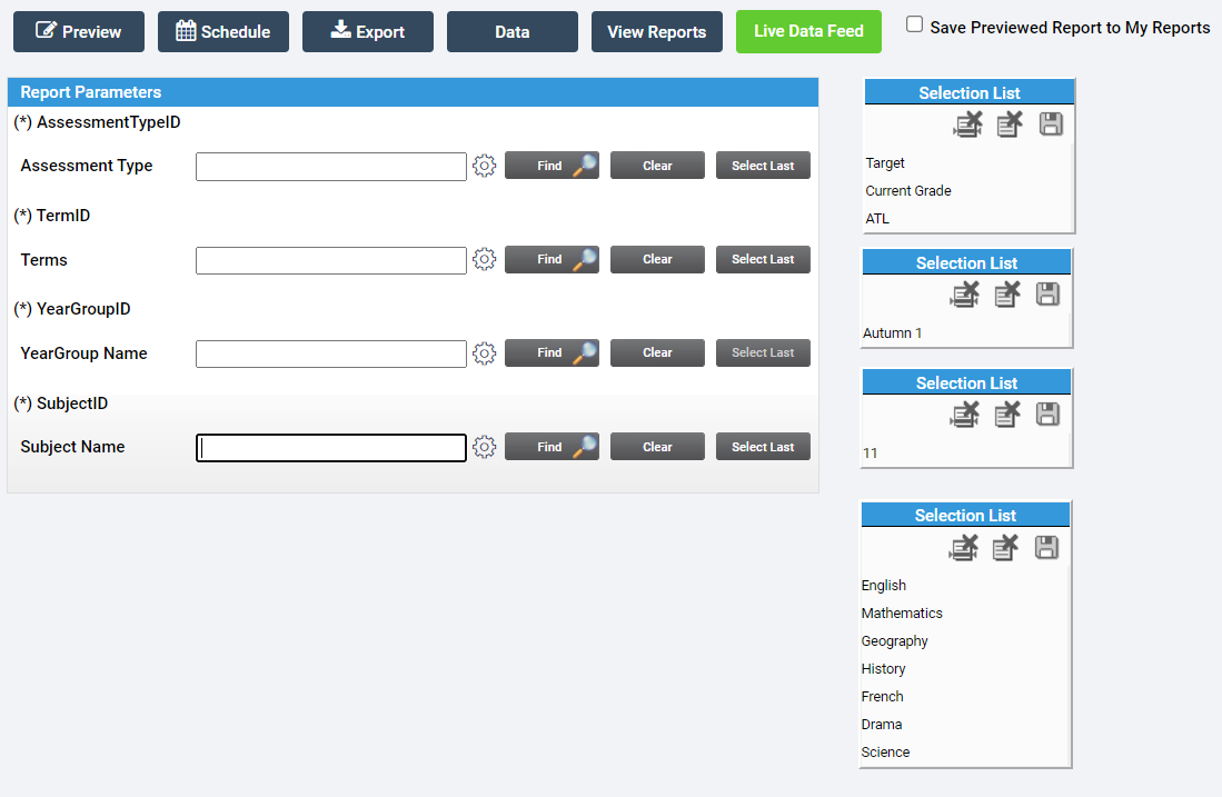 How to Create a Report to Parents – Bromcom – Documentation Centre