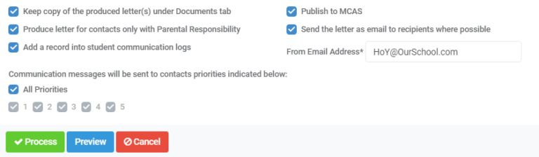 How to use Quick Letter – Bromcom – Documentation Centre