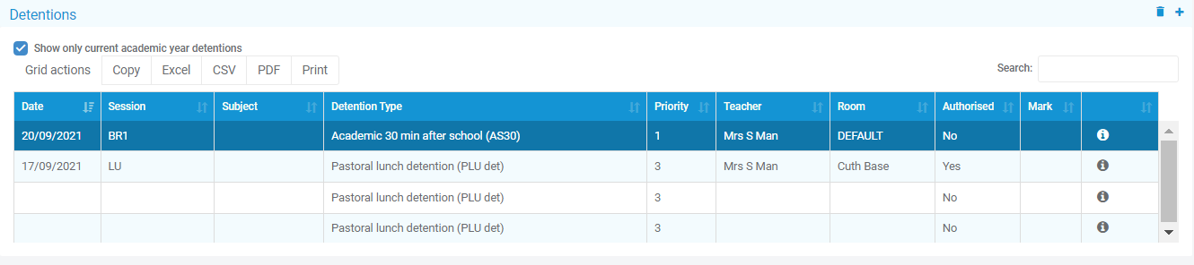 How to View the Student Details Behaviour Page – Bromcom ...