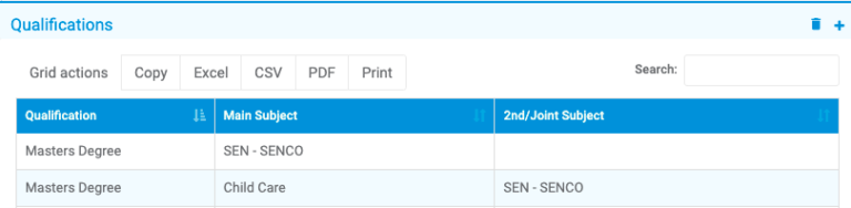 How to add NASENCO Qualification for SENCO Staff – Bromcom ...