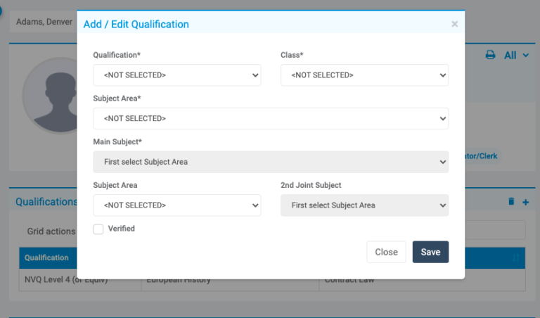 How to add NASENCO Qualification for SENCO Staff – Bromcom ...