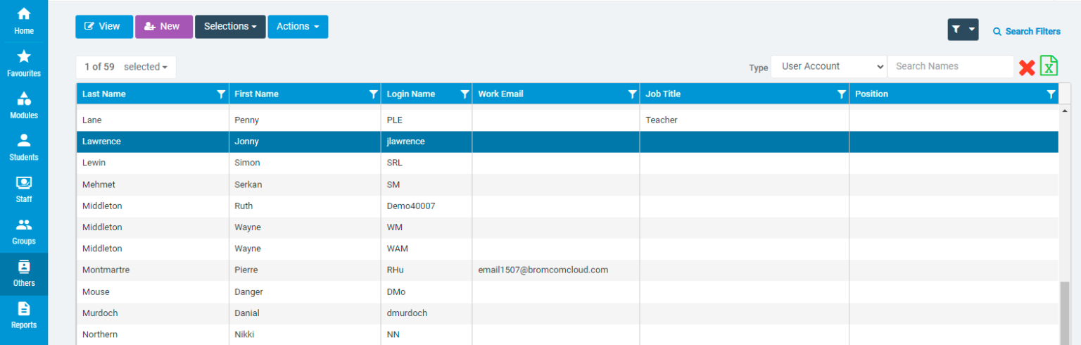 How to Create a Bromcom User Account – Bromcom – Documentation Centre