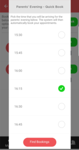 How to book Parents Evening appointments using MCAS – Bromcom ...