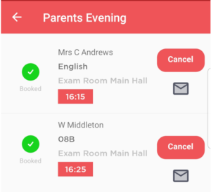 How to book Parents Evening appointments using MCAS – Bromcom ...
