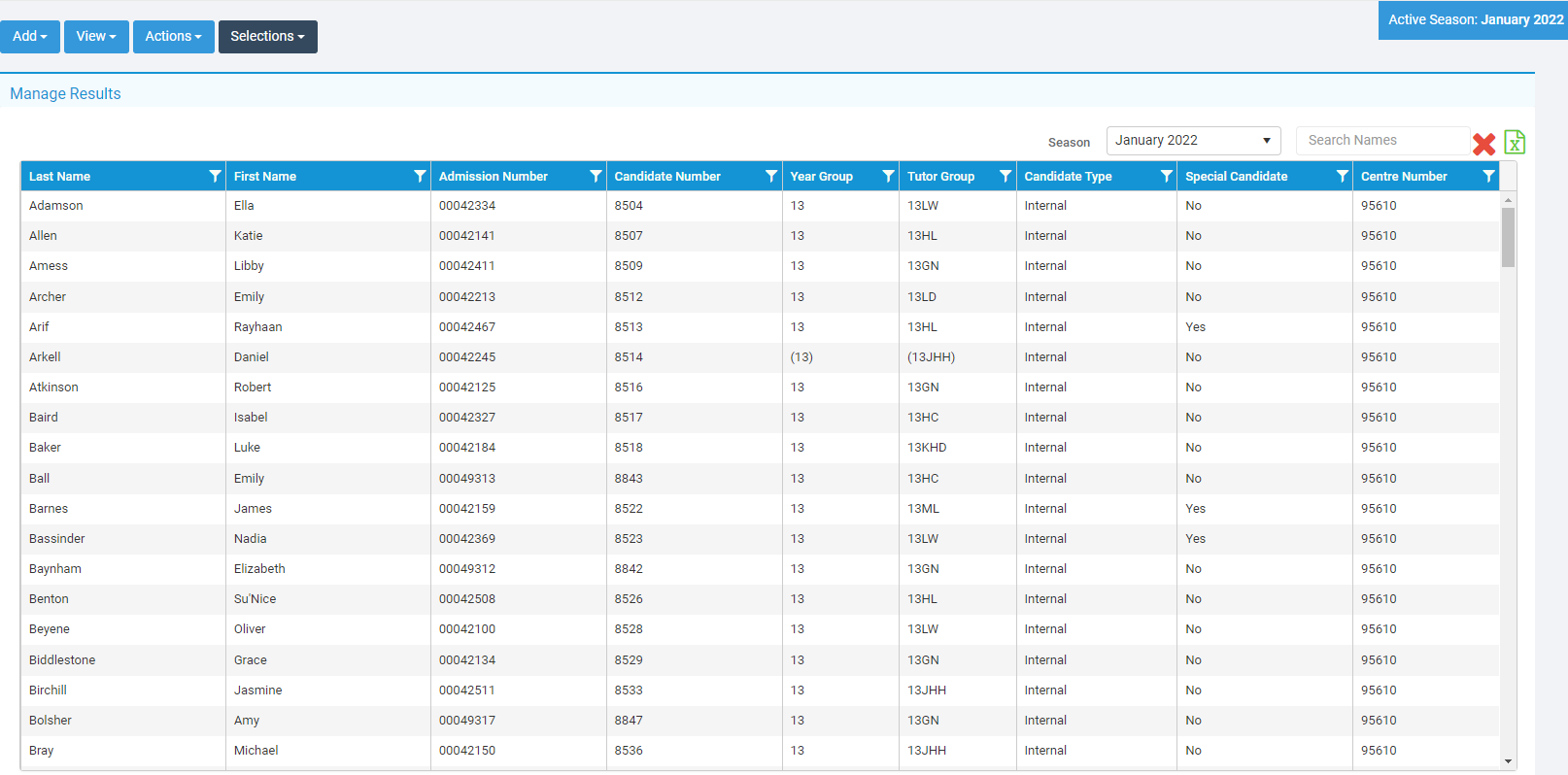 How to View, Edit and Add Exam Results – Bromcom