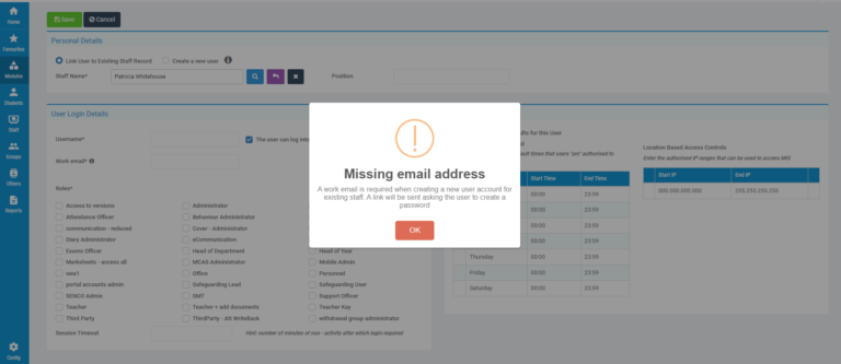 How to Use the Forgotten Login Details – Bromcom – Documentation Centre