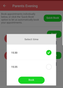 How to book Parents Evening appointments using MCAS – Bromcom ...