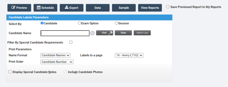 How to Produce Exam Candidate Desk Labels – Bromcom – Documentation Centre