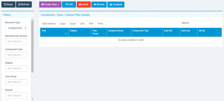 How to set Homework as a Teacher via the MIS – Bromcom – Documentation ...