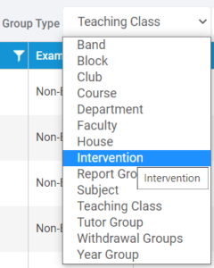 How to Create Intervention Groups – Bromcom – Documentation Centre