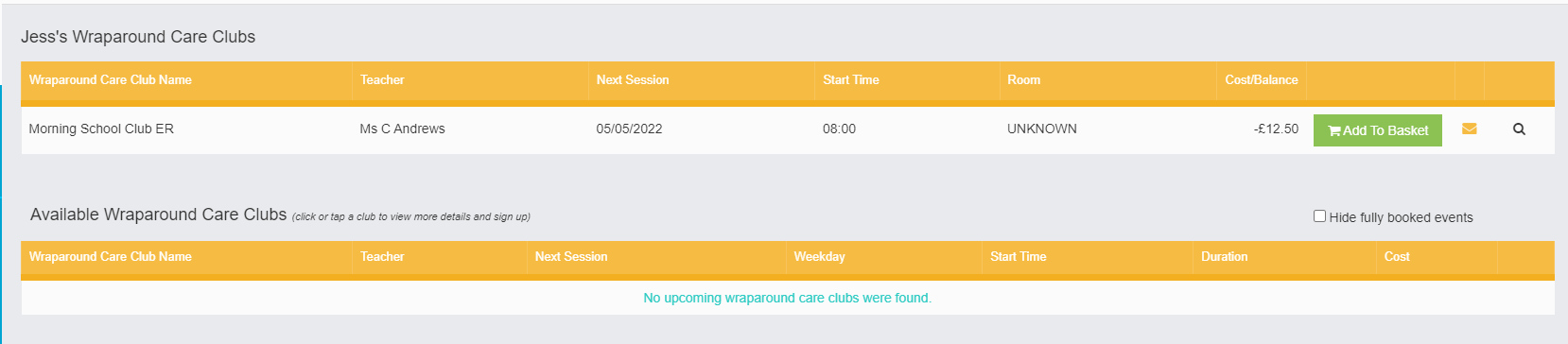 How to Create and Book a Running Balance Club – Bromcom – Documentation ...