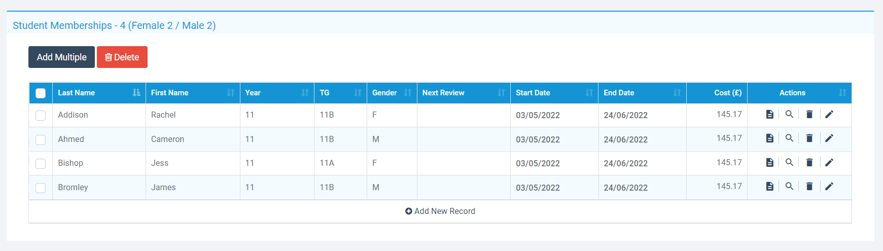 How to Create Intervention Groups – Bromcom – Documentation Centre