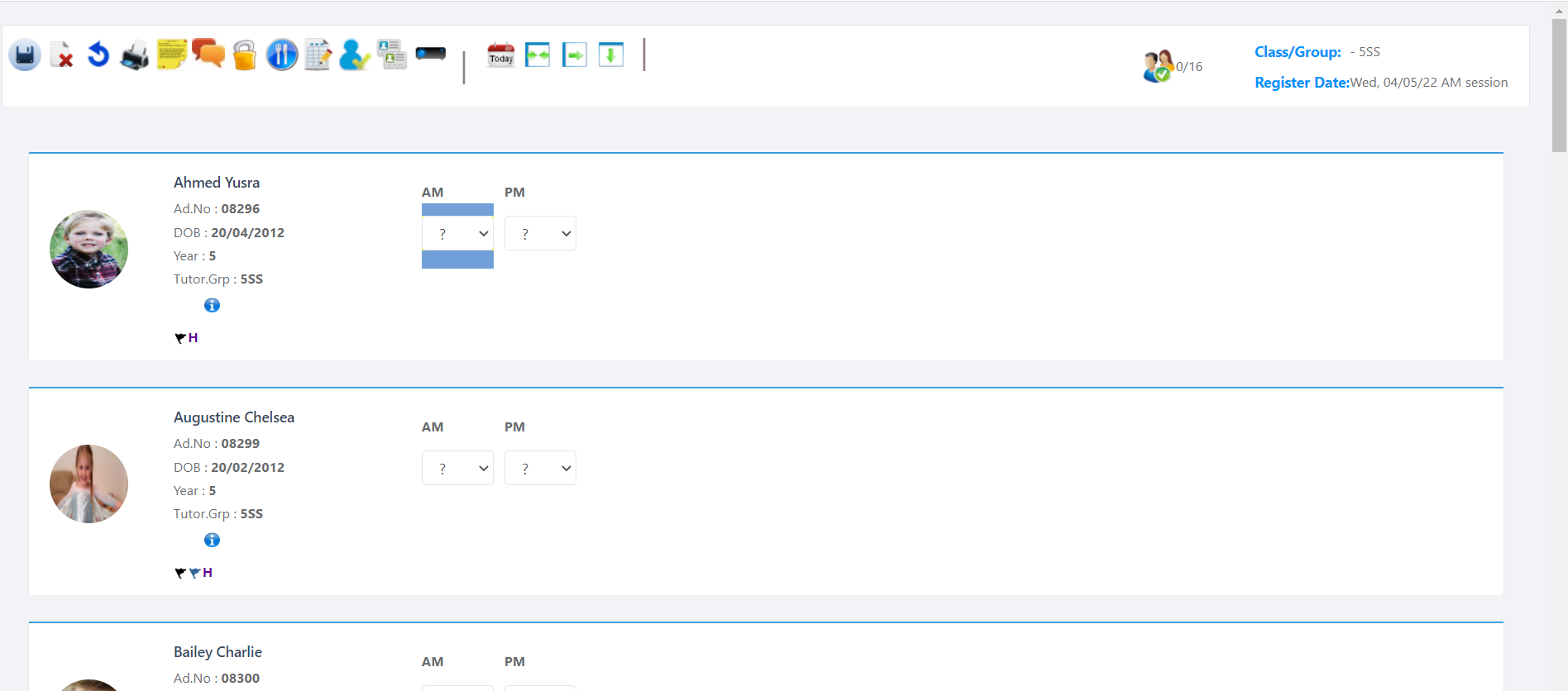 How to set Different Register Views – Bromcom – Documentation Centre