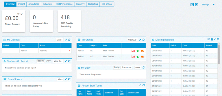 How to take a Secondary Register – Bromcom – Documentation Centre