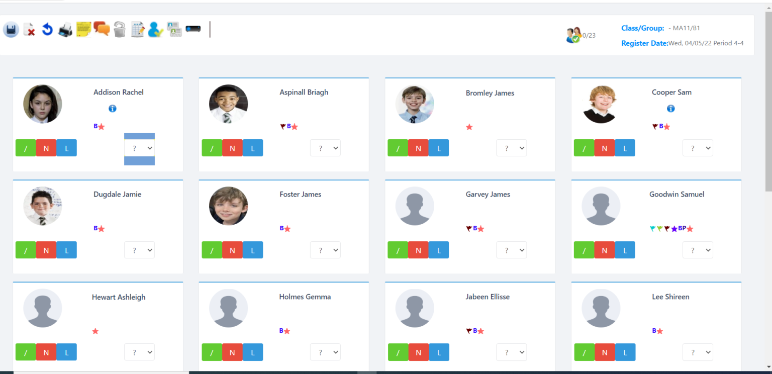 How to set Different Register Views – Bromcom – Documentation Centre