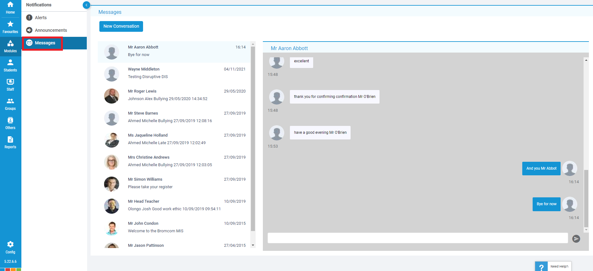 How to communicate with Contacts through MCAS – Bromcom – Documentation ...