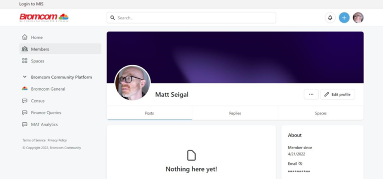 How to use the Bromcom Online Community – Bromcom – Documentation Centre