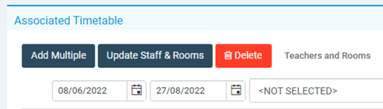 How to Edit a Tutor Group Timetable – Bromcom – Documentation Centre