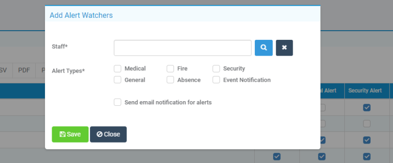 How To Setup and Use the Alerts Option – Bromcom