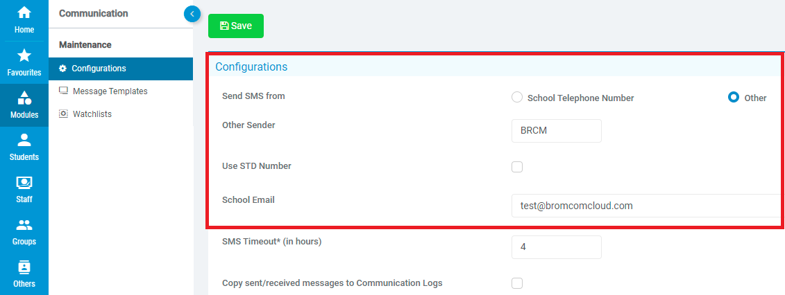 How to view sent Emails and SMS Messages – Bromcom